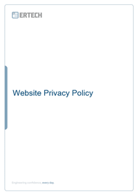 Privacy Policy | Ertech Australia