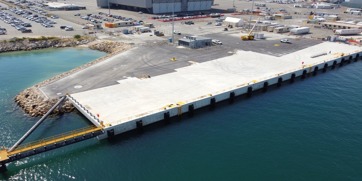 AMC 1 Wharf Extension and New Finger Wharf | Ertech