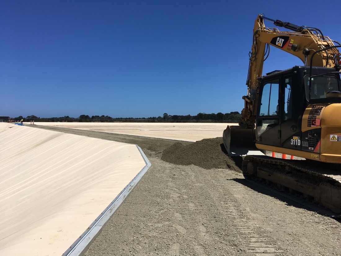 Tyabb Reservoir Earthworks, Lining and Floating Cover | Ertech