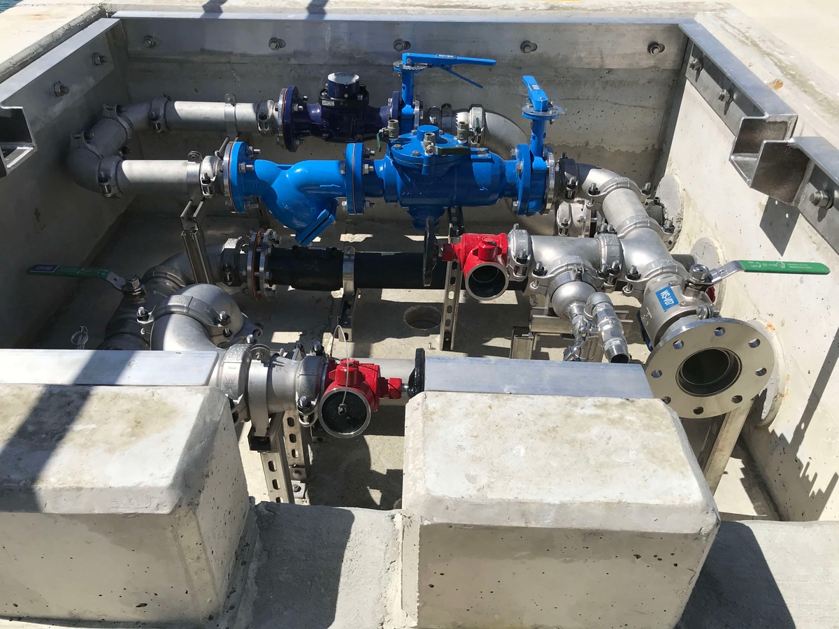 AMC 1 Wharf Extension and New Finger Wharf | Ertech