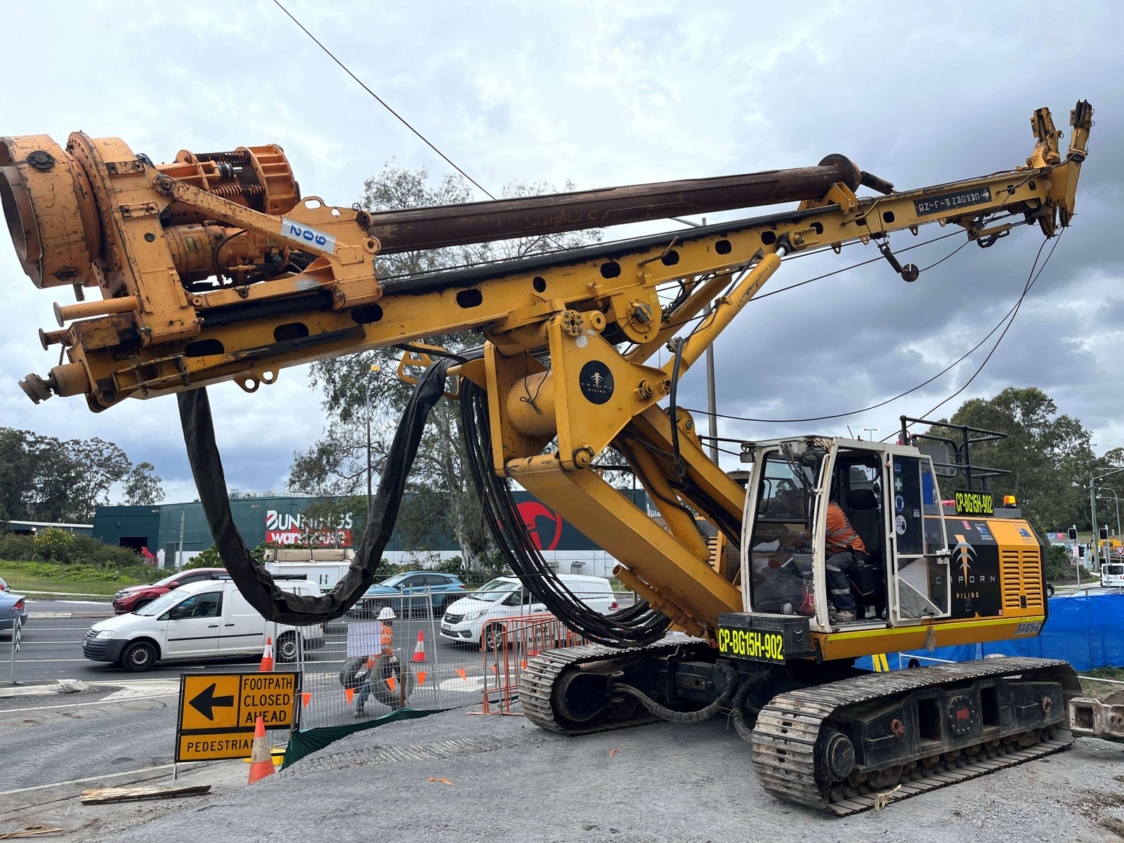 Newnham and Wecker Intersection Upgrade and Pedestrian Bridge | Ertech