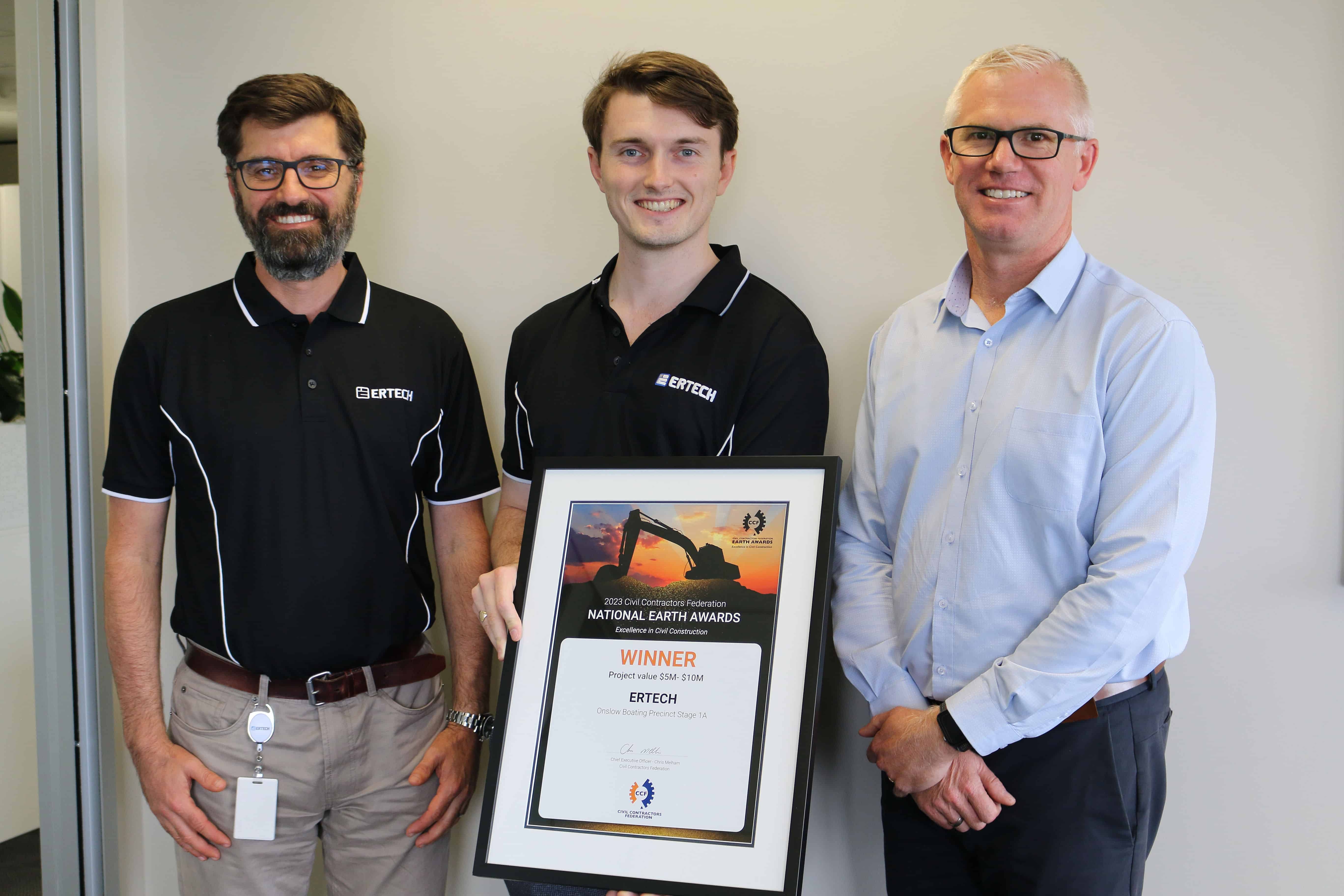 Ertech secures National Construction Excellence Award | Ertech