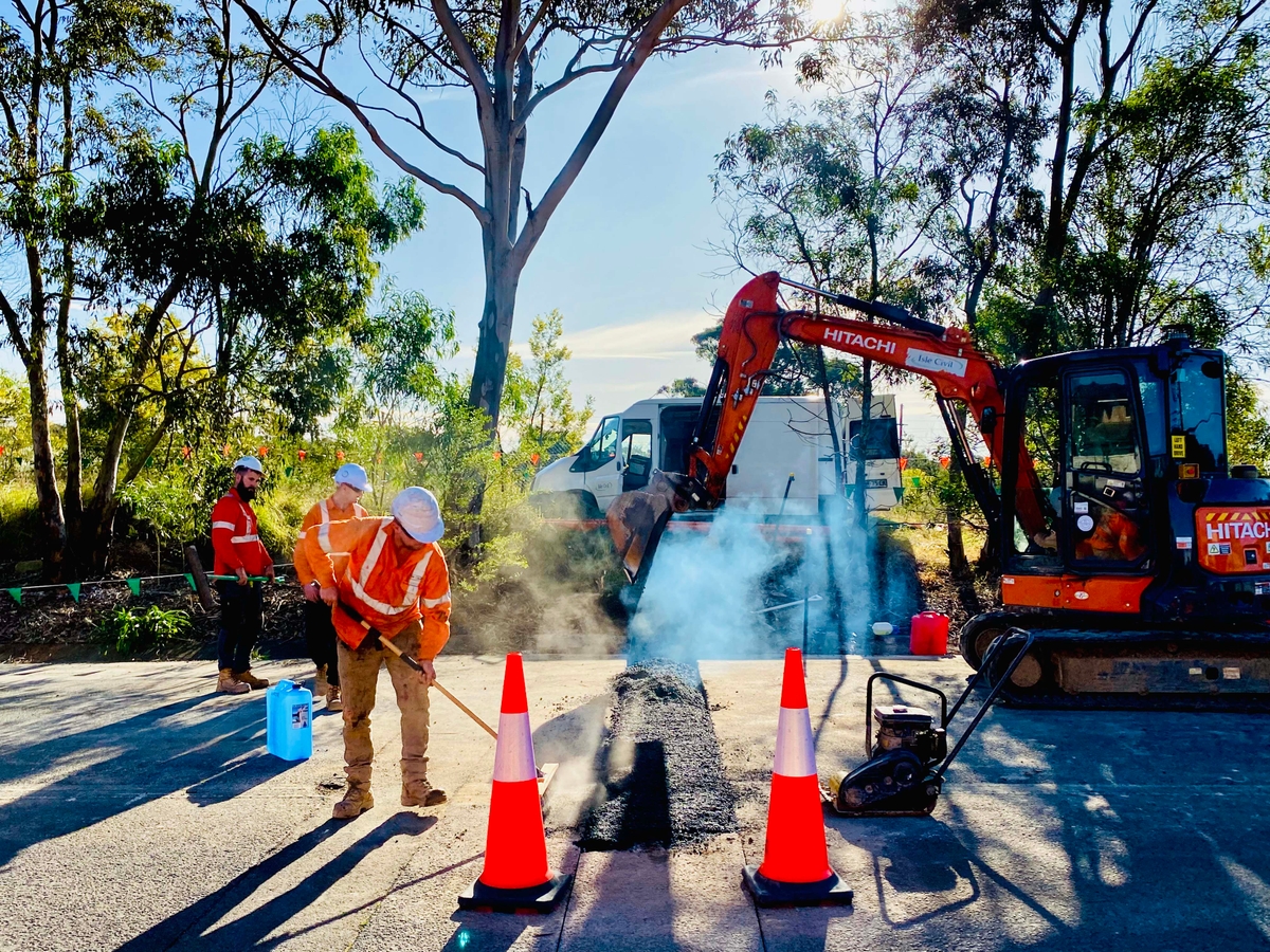 Heathcote Road Upgrade | Ertech